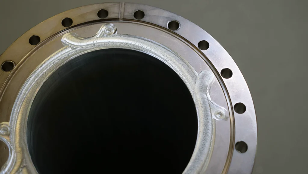 Flange builders welded by FSW - Stirweld